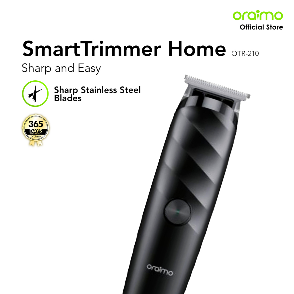 Jual oraimo Smart Trimmer OTR-210 Hair Trimmer Sharp Stainless Steel ...