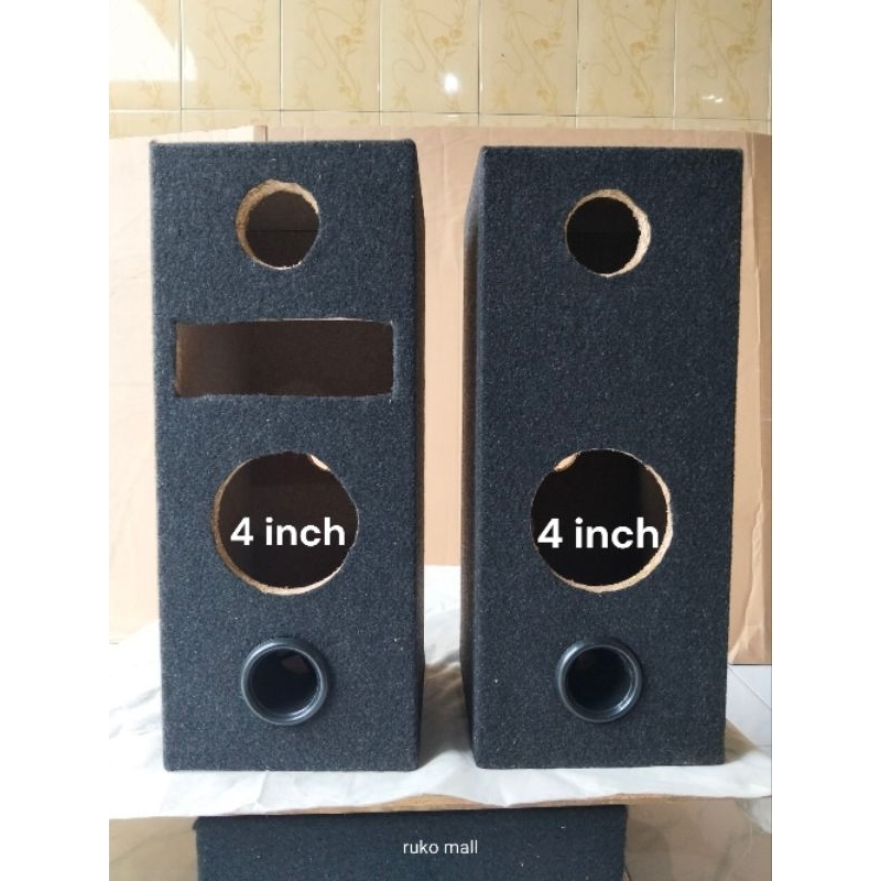 Jual Box Speaker 4 inch Aktif dan Pasif 1set | Shopee Indonesia