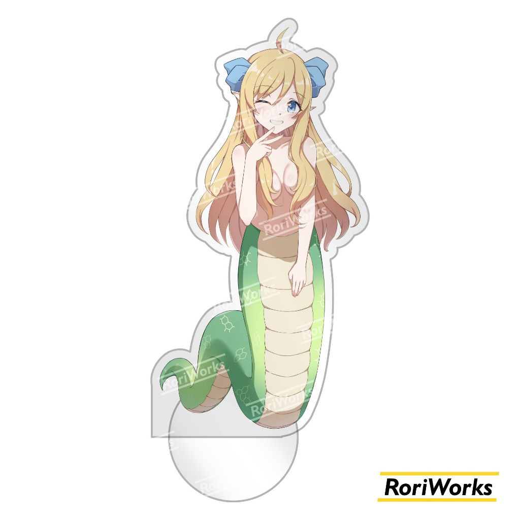 Jual Acrylic Standee Figure Anime - Jashin | Jashin-chan Dropkick ...