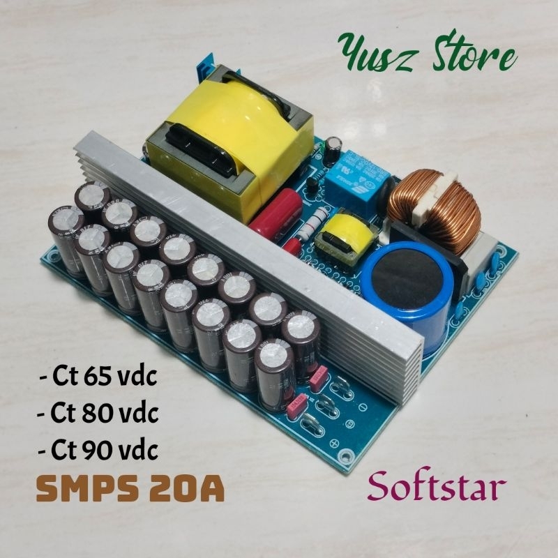 Jual SMPS 20A CT 80volt Power Supply 20 Amper 80 Volt 80v pengganti ...