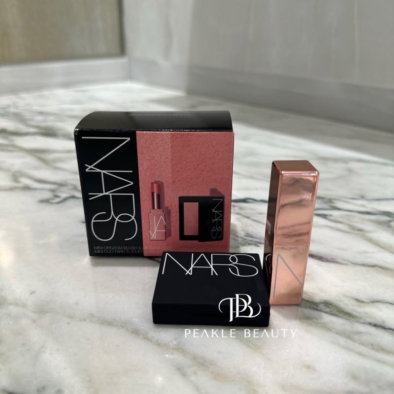 Jual NARS - Mini Orgasm Blush & Lip Balm Duo Set | Shopee Indonesia