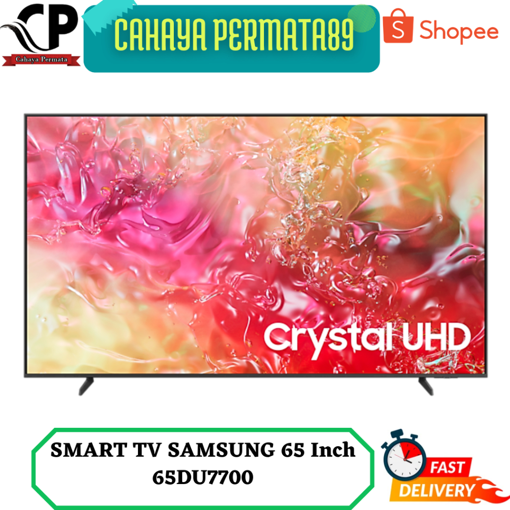 Jual SAMSUNG 65DU7700 SMART TV 65" CRYSTAL UHD 4K UA65DU7700 ( 65CU7000 ) | Shopee Indonesia