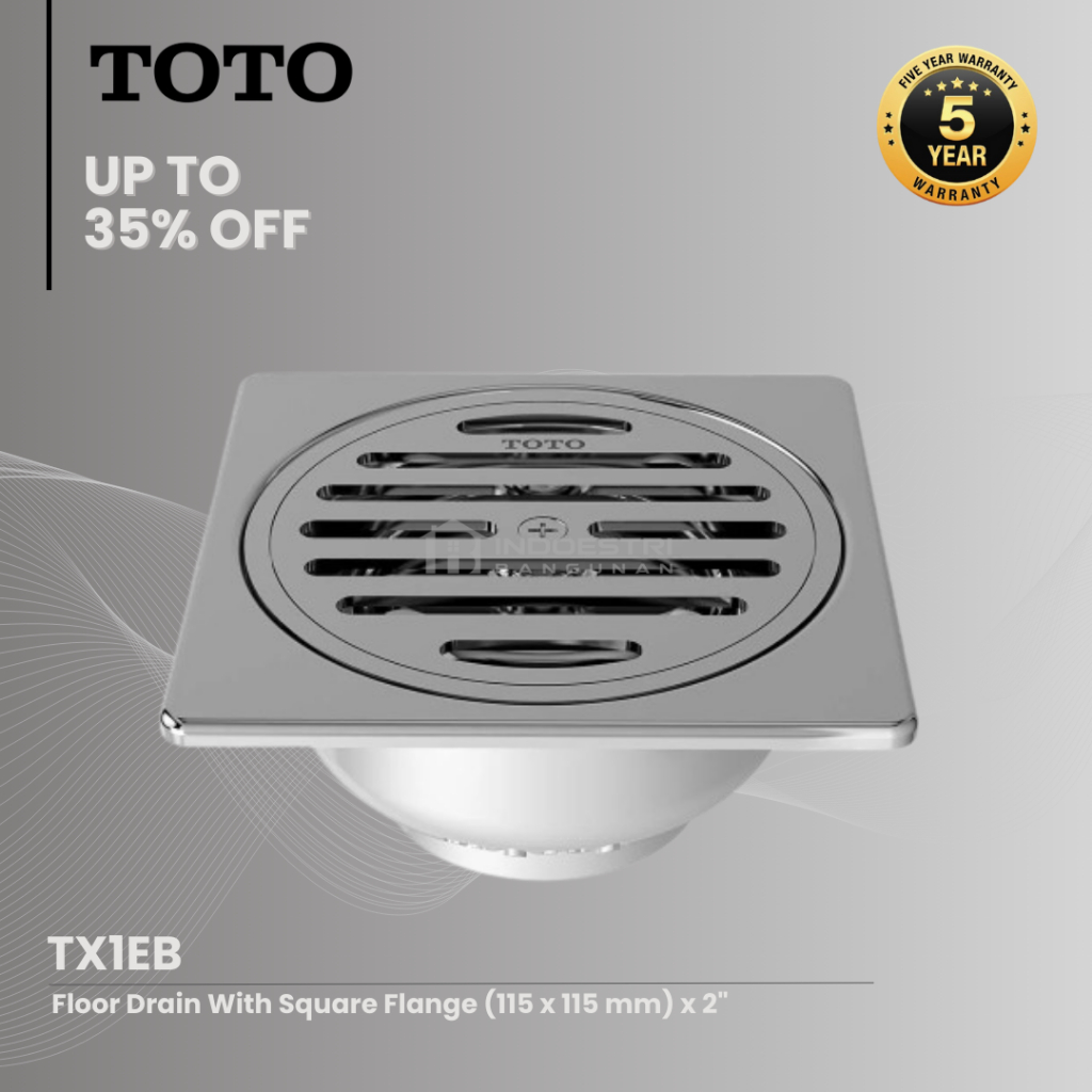 Jual Floor Drain TOTO TX1EB / Saringan Got TOTO TX1EB | Shopee Indonesia