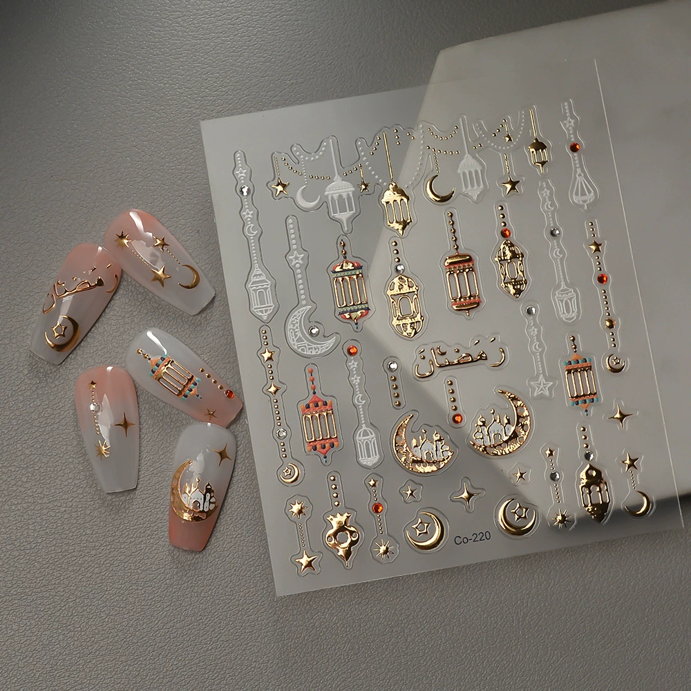 Jual BUUBUU-STICKER NAIL ART LEBARAN 5D PREMIUM - STICKER PITA 3D PREMIUM - STIKER KUKU PITA ...