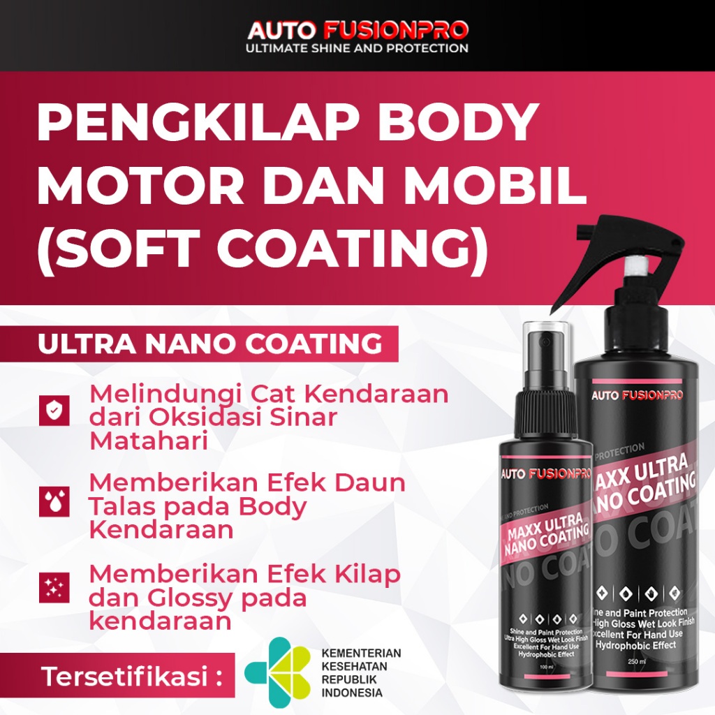 Jual Maxx Ultra Nano Coating - Soft Coating Pengkilap Cat Body Glossy ...