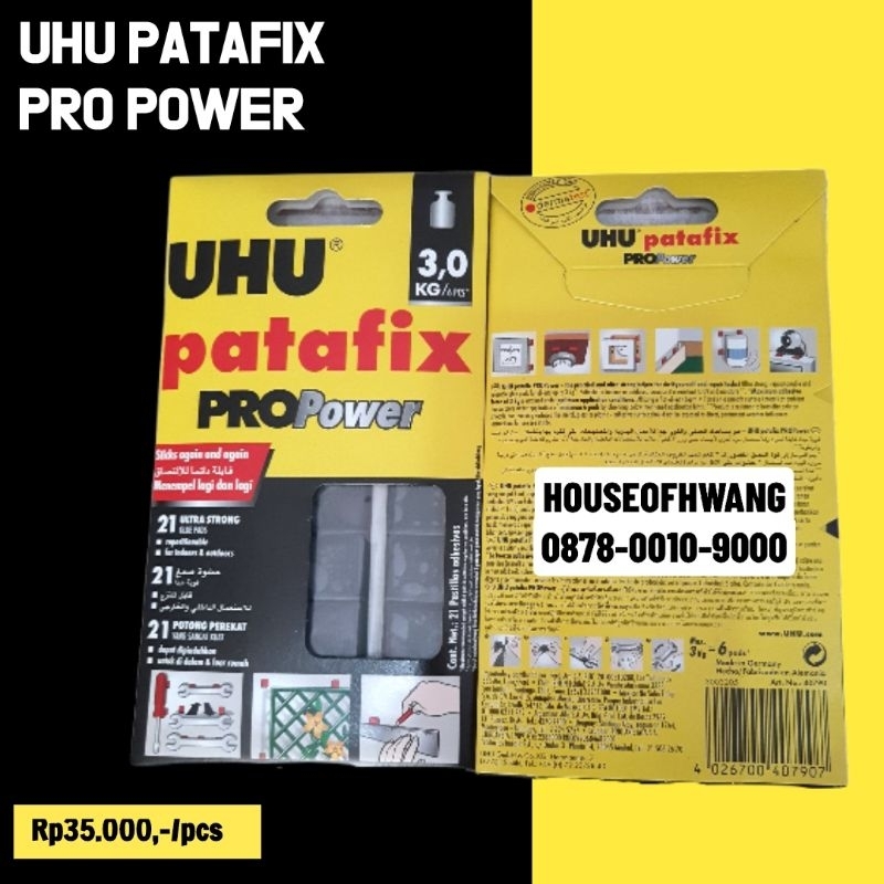 Jual Lem Tempel UHU Patafix Pro Power | Shopee Indonesia