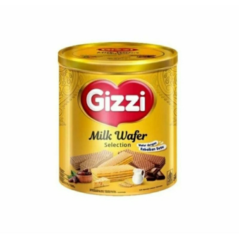 Jual gizzi milk wafer kaleng | Shopee Indonesia
