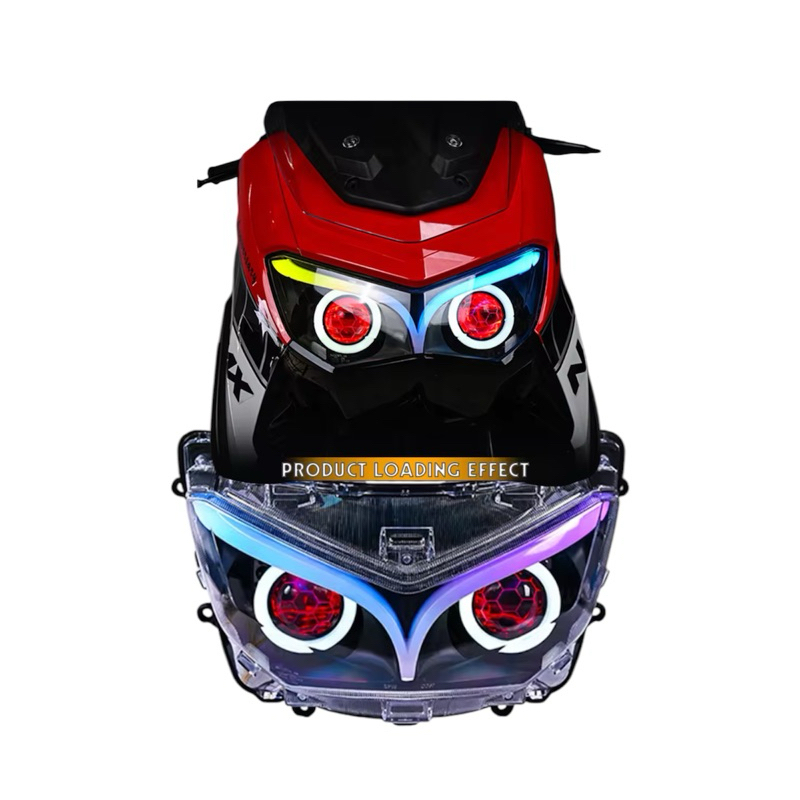 Jual Lampu depan nmax new headlamp projector biled bluetooth control ...