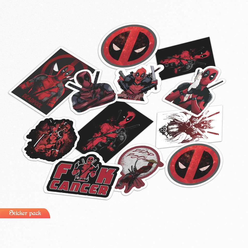 Jual Stiker Deadpool / Sticker Pack | Shopee Indonesia