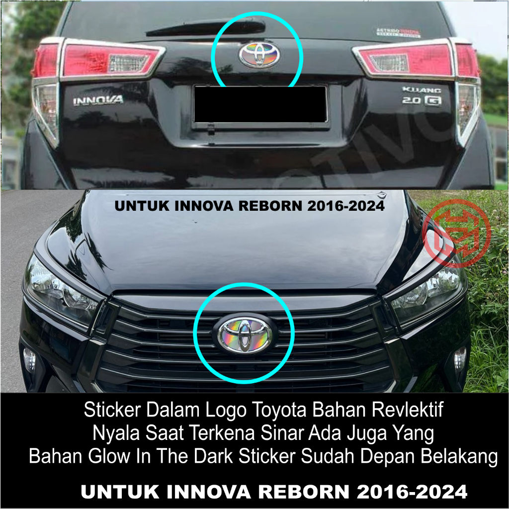 Jual STICKER BUAT DALAM LOGO TOYOTA , DAIHATSU DEPAN BELAKANG | Shopee ...
