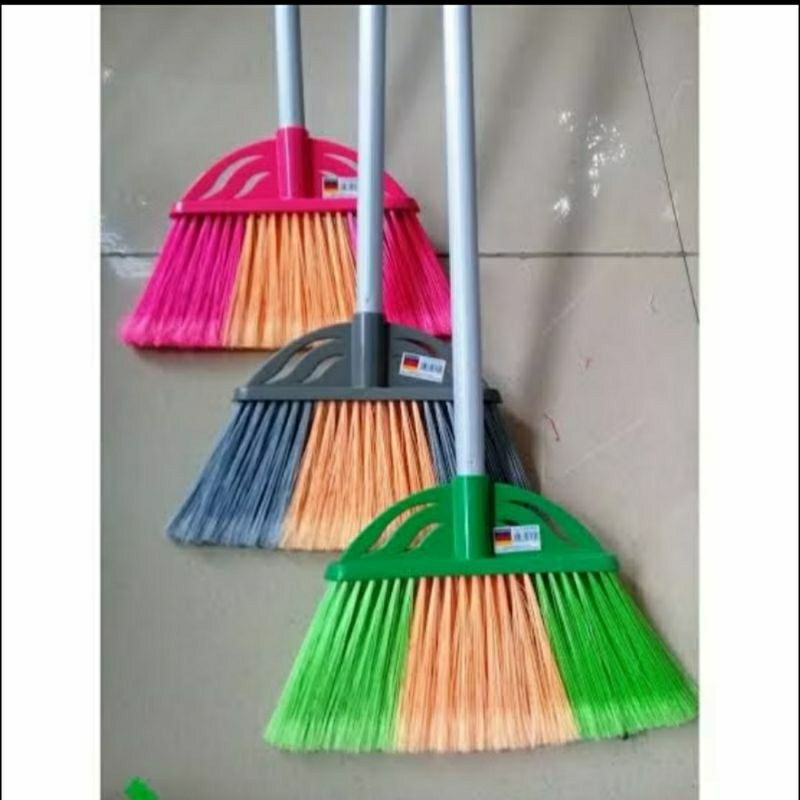 Jual Sapu Plastik Nagata Warna Warni Sapu Lantai Dorong Gagang | Sapu ...