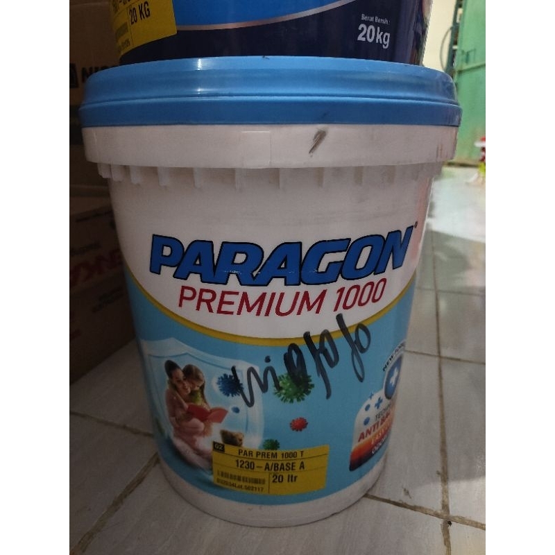 Jual Cat Tembok Anti Noda Paragon Premium 1000 20 liter | Shopee Indonesia