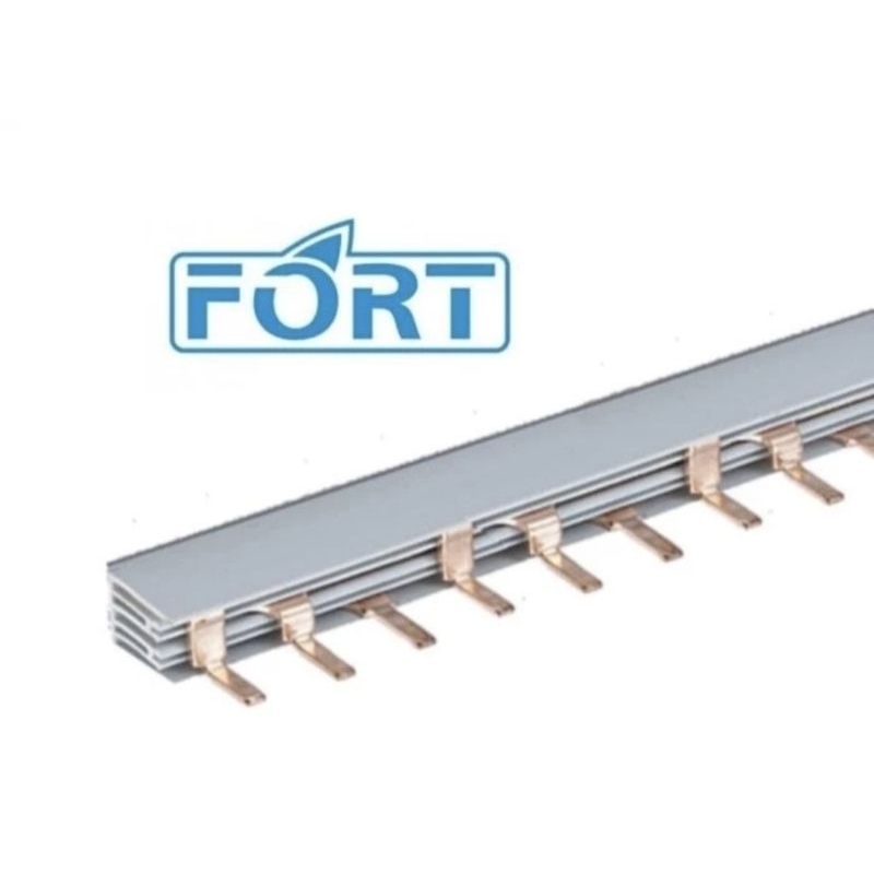 Jual Rel Sisir MCB Busbar 3P 100A Jamper 3 Phase 100 Ampere Jumper Fort ...