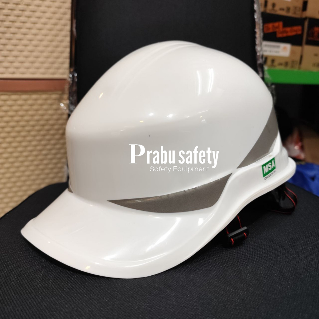 Jual RB Helm Safety Proyek Msa Base Ball PP Warna Putih High Quality ...