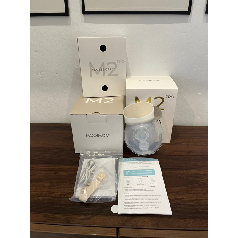 Jual PRELOVED MOOIMOM HANDSFREE M2 BREASTPUMP POMPA ASI | Shopee Indonesia
