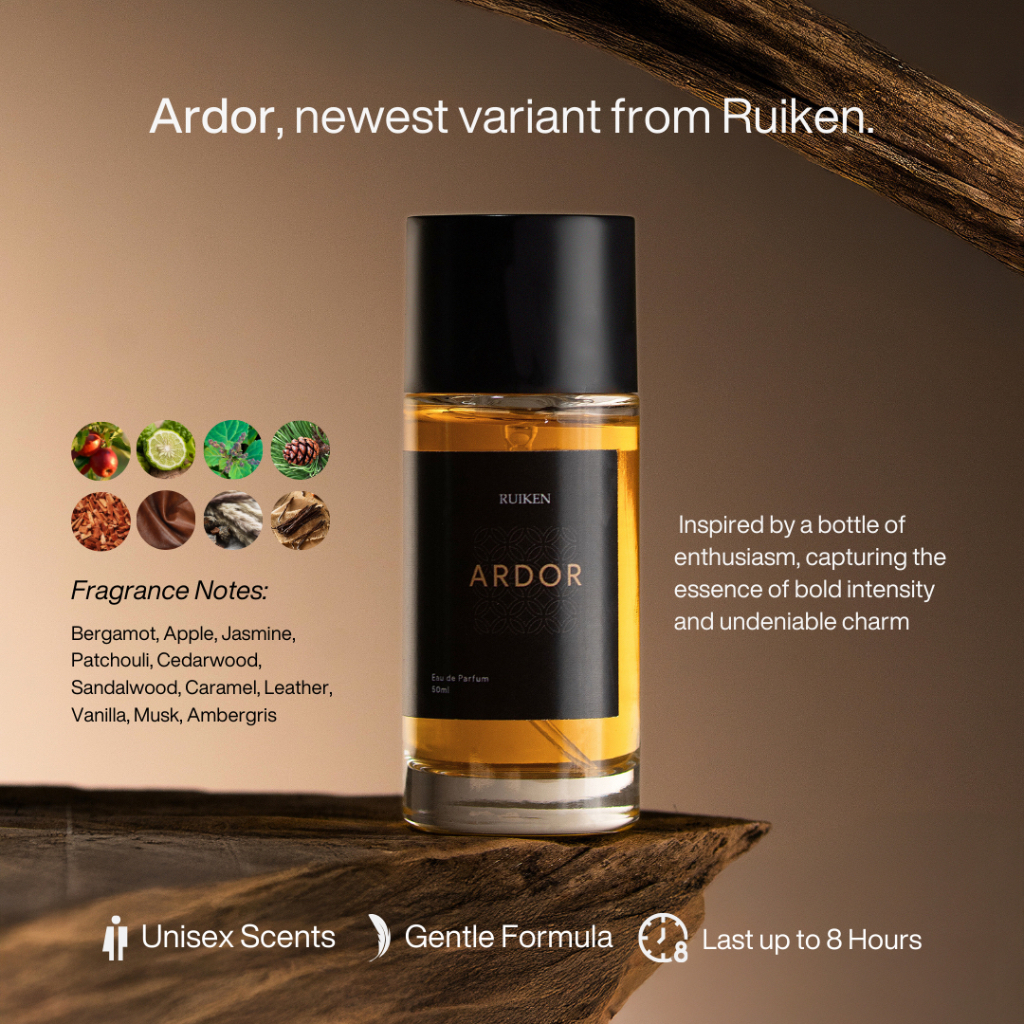 Jual NEW! Ardor by RUIKEN Perfumery Parfum Lokal EDP Unisex Pria ...