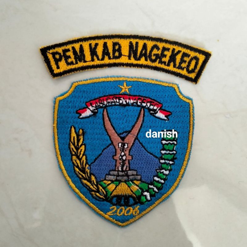 Jual BET LOGO LAMBANG DINAS PNS ASN PEMKAB KABUPATEN NAGEKEO PROVINSI ...