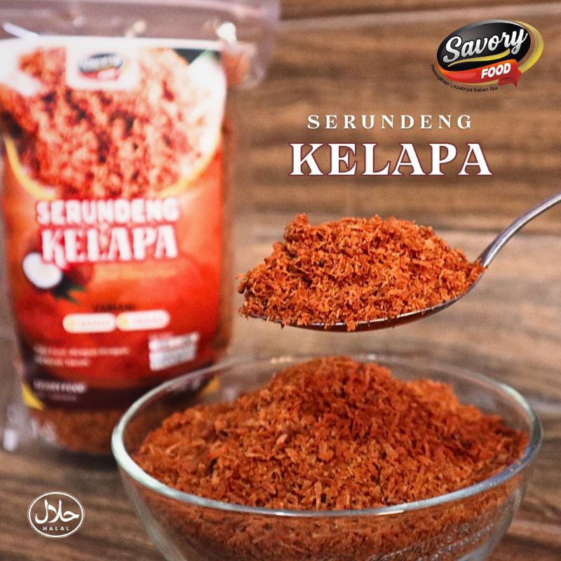 Jual Serundeng Kelapa Khas Solo RASA MANIS Enak Gurih Renyah by Savory ...