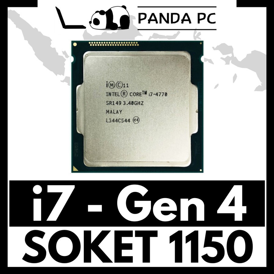 Jual Processor Intel Core i7 4770 / 4790 Tray Socket 1150 Gen 4 Ci7 ...