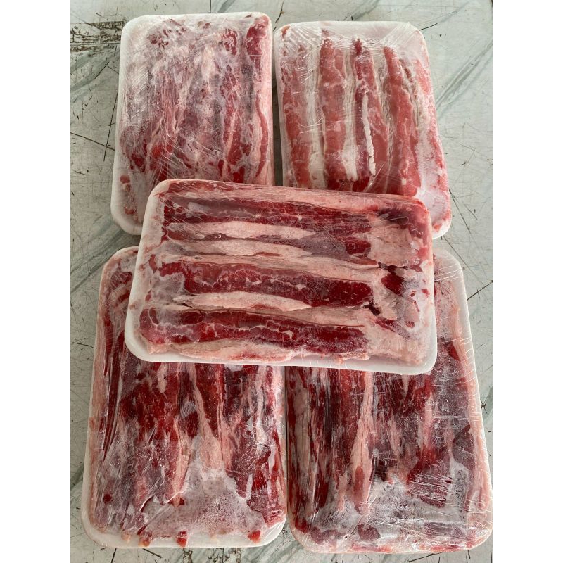 Jual Brisket beef Slice AUS Daging Sapi Slice premium 500gr | Shopee ...