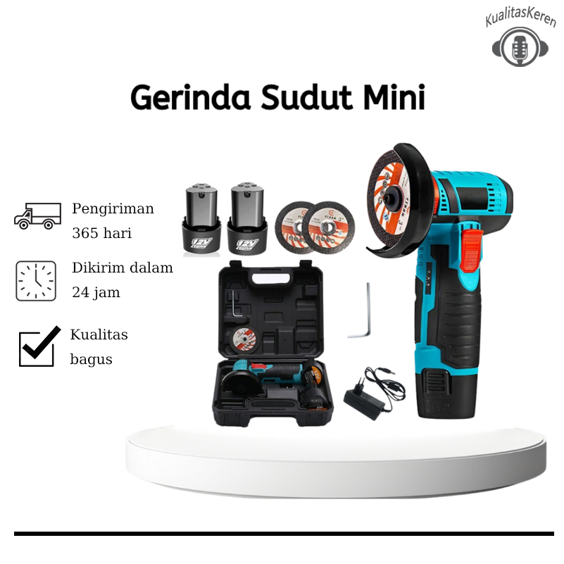 Jual Mesin gerinda tangan Mini Listrik gurinda 12V Tanpa kabel grinda ...