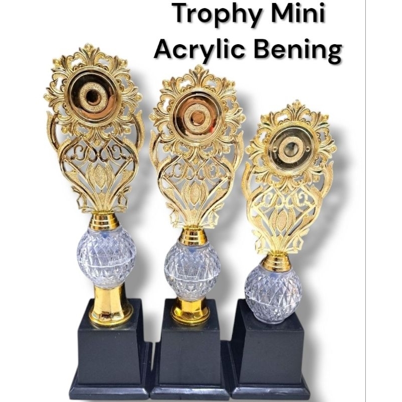 Jual Trophy Mini / Tropi Mini Acrylic Bening Per(Set) | Shopee Indonesia