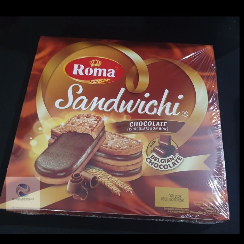 Jual Roma biscuit sandwichi chocolate box 240gr | Shopee Indonesia