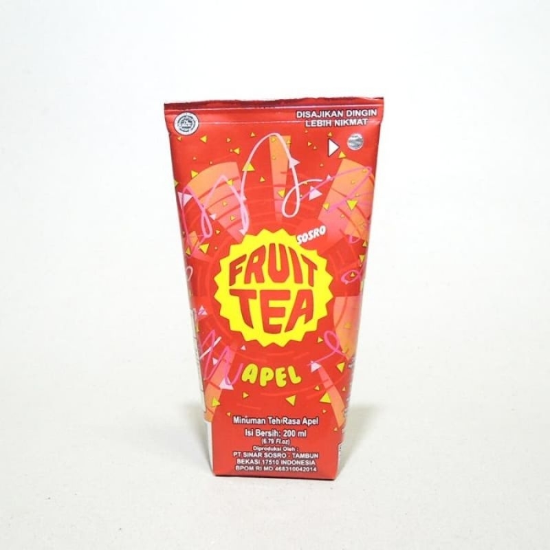 Jual Fruit tea pouch rasa Apel blackcurrant stroberi frezee | Shopee ...