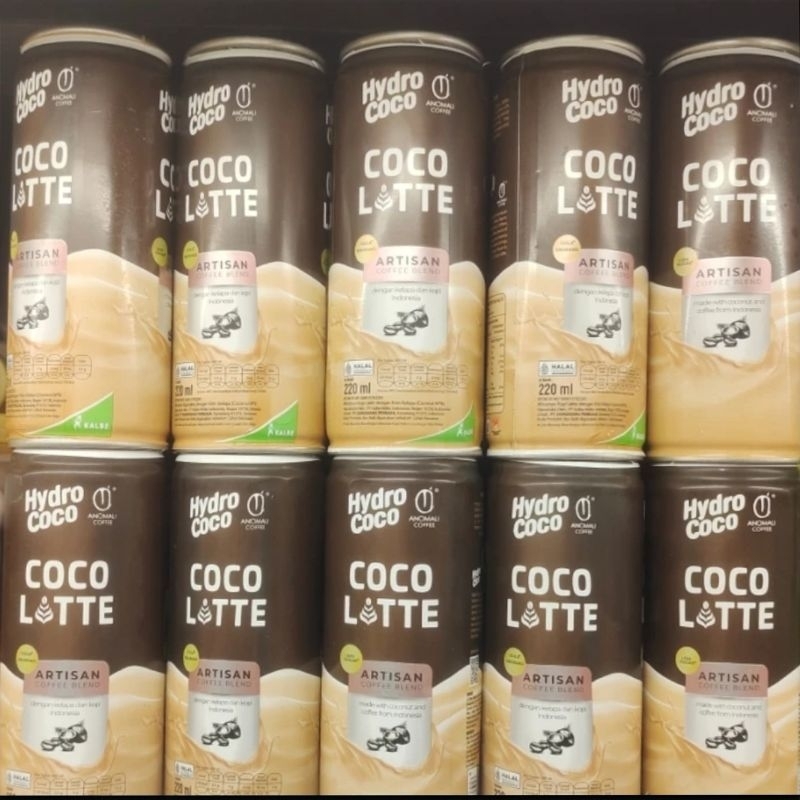 Jual Hydro Coco Latte 220ml - Minuman Kopi dengan Susu Kelapa - 1 ...