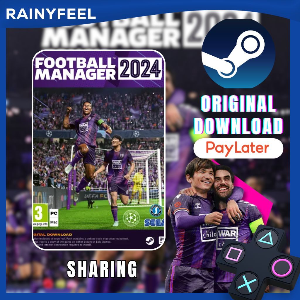 Jual [BONUS STEAM KEY] Football Manager 2015, 2017, 2019,2022, 2024 ...
