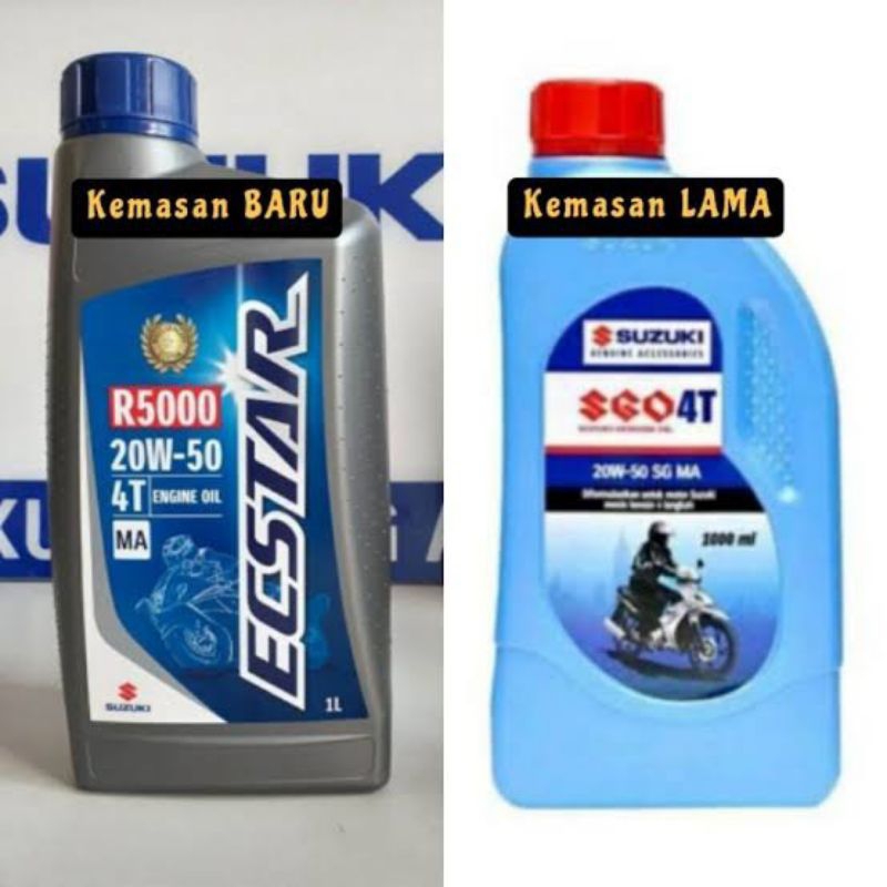 Jual oli suzuki sgo ecstar 1 liter | Shopee Indonesia