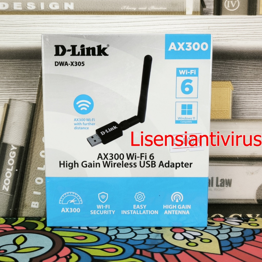 Jual Dongle Usb Wifi DLink DWA X305 AX300 High Gain WiFi 6 USB Adapter D-Link DWA-X305 | Shopee ...
