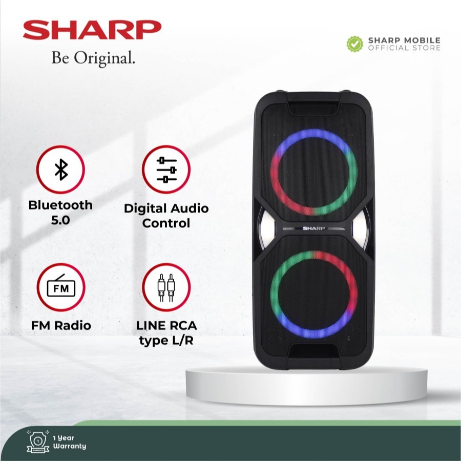 Jual SHARP Party Speaker System PS-925 | Shopee Indonesia