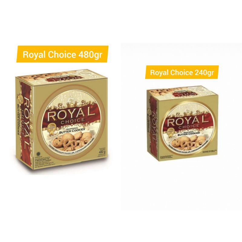 Jual Royal Choice Butter Cookies 480gr / 240gr | Shopee Indonesia