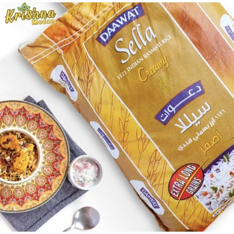 Jual basmati daawat creamy sella 5kg | Shopee Indonesia