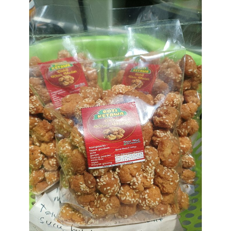 Jual Roti Ketawa Kue Ketawa Khas Medan 500 gram | Shopee Indonesia