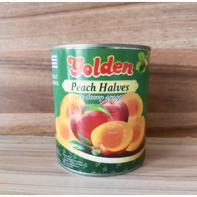 Jual Golden Peach halves kaleng | Shopee Indonesia