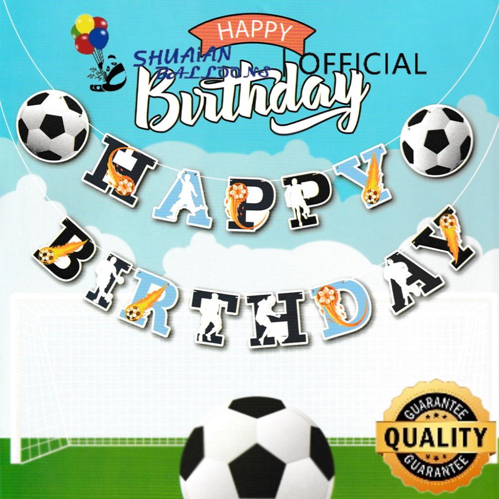 Jual Balon Foil Tema Sepak Bola Balon Foil Bola Untuk Dekorasi Pesta ...