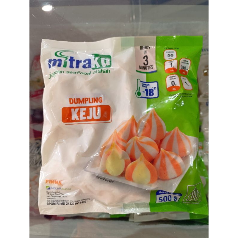 Jual Mitraku Dumpling keju 500gr | Shopee Indonesia