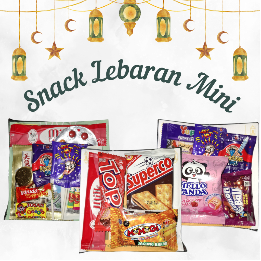 Jual Mini Gift Snack Lebaran / Mini Hampers / Mini Snack Gift Jajanan ...