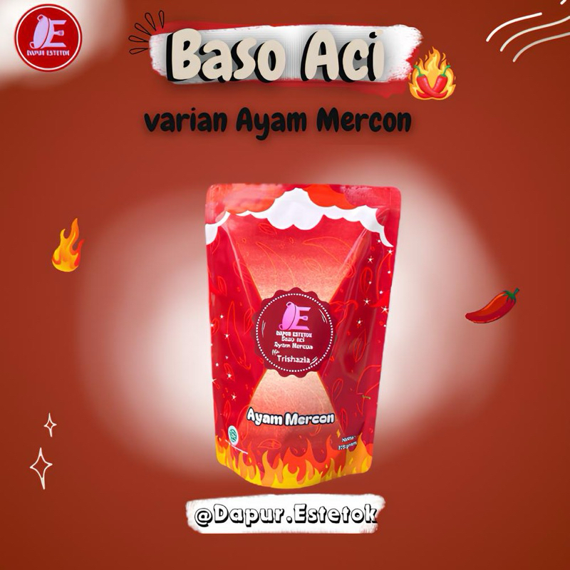 Jual BASO ACI AYAM MERCON || DAPUR ESTETOK | Shopee Indonesia