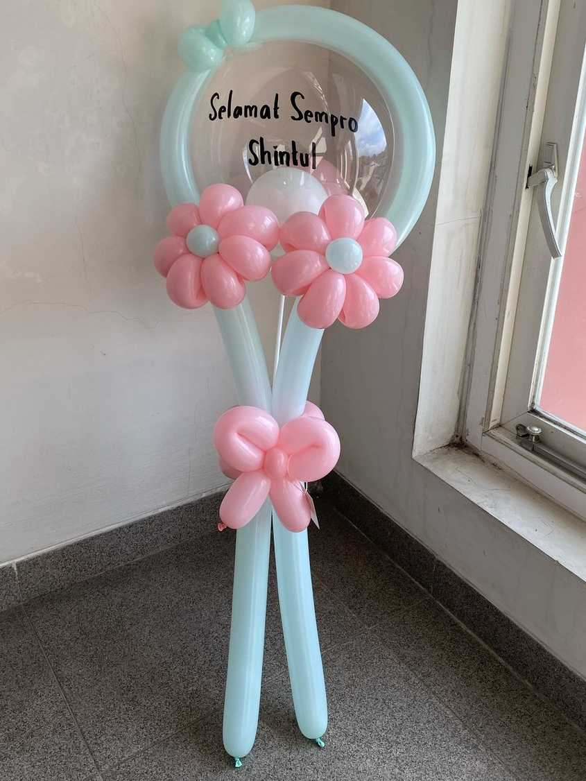 Jual Buket Bunga Balon / Flower Twist / Balloon Flower Bouquet (Balon ...