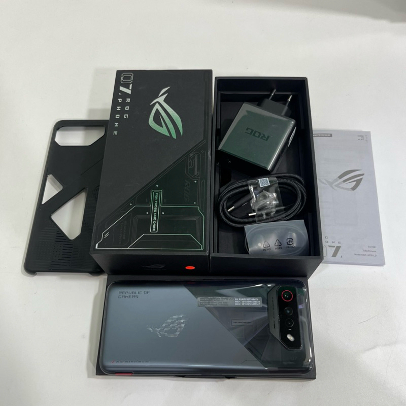Jual Asus Rog Phone 7 8/256gb Fullset Second Garansi Resmi | Shopee ...