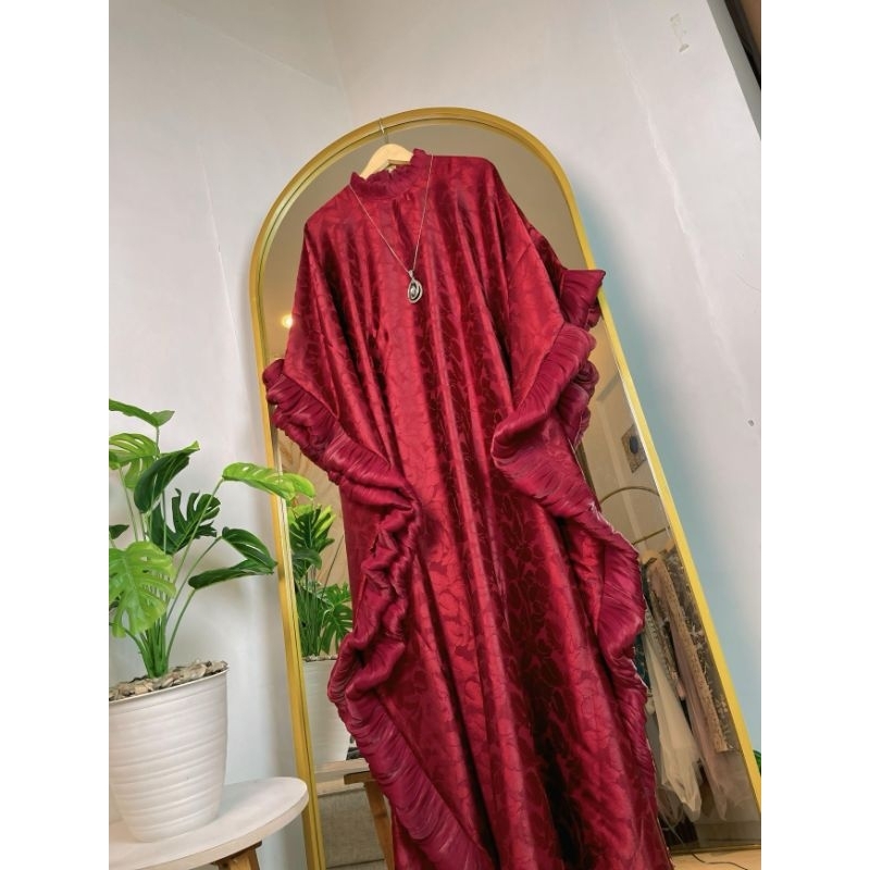 Jual BAJU ABAYA MAROCO VIRAL NEW MODEL 2025 LEBARAN IDUL FITRI | Shopee ...