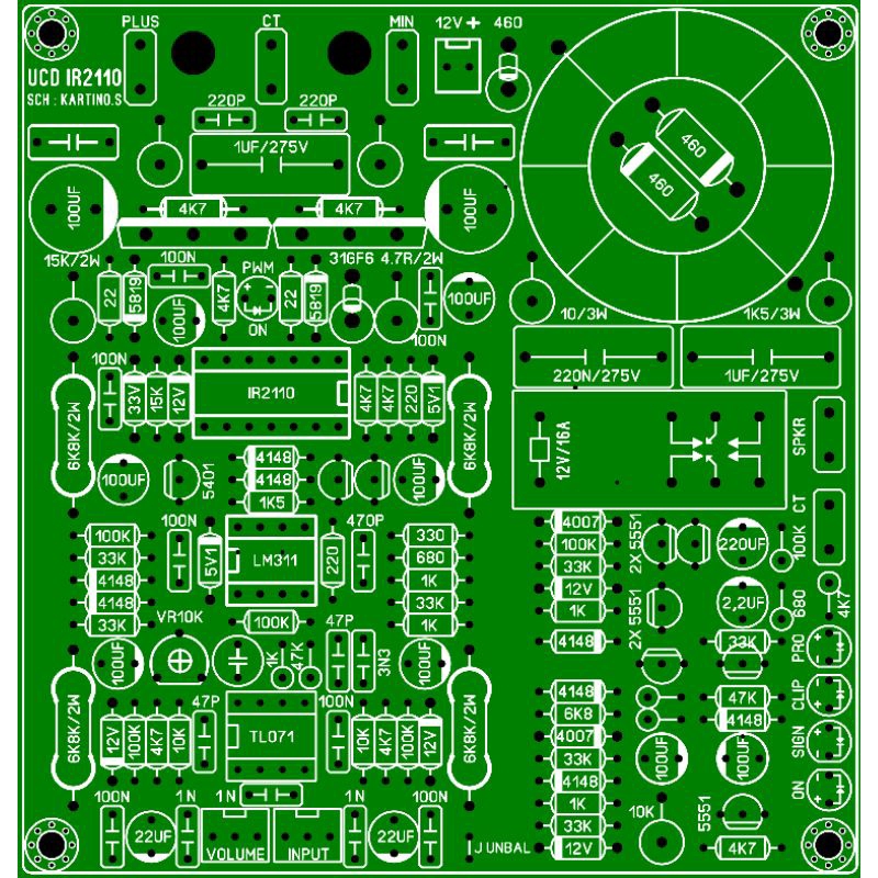 Jual PCB UCD IR2110 | Shopee Indonesia