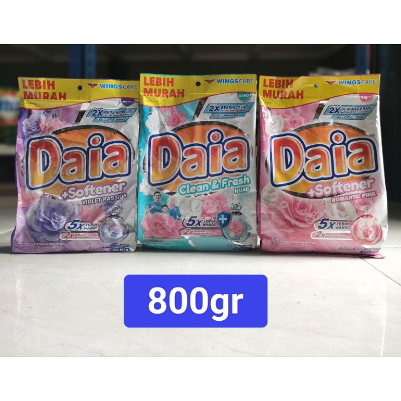 Jual DAIA DETERJEN BUBUK 800GR | Shopee Indonesia