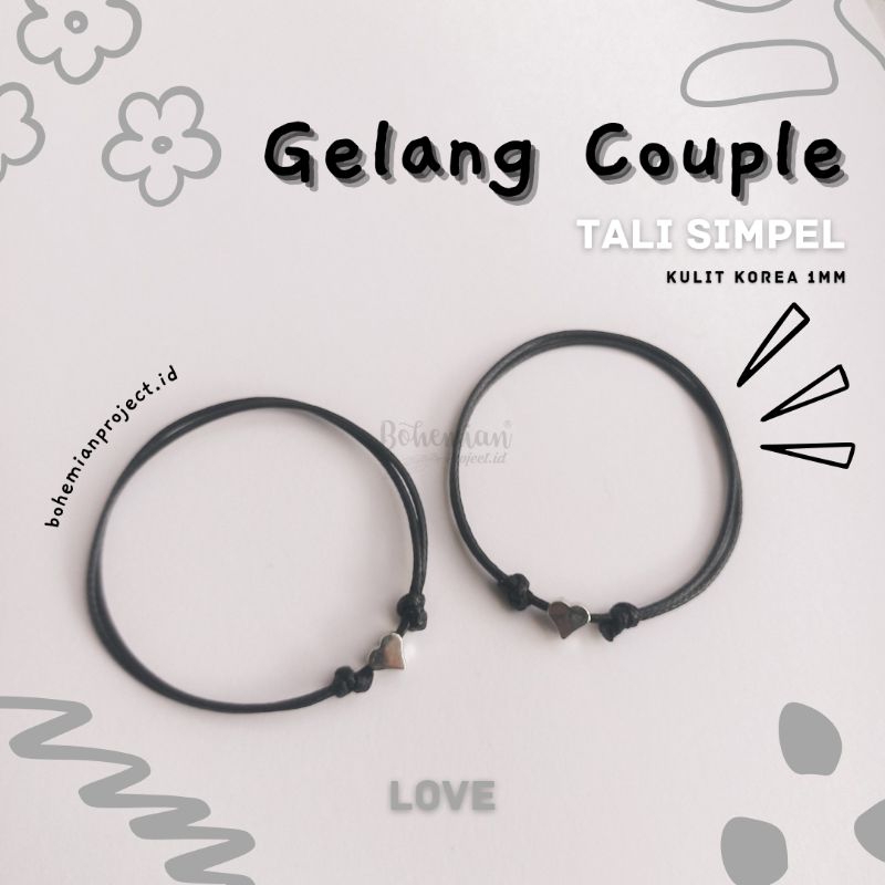 Jual GELANG BEST SELLER | GELANG PASANGAN | GELANG COUPLE | gelang ...
