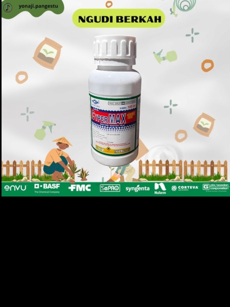 Jual cypermax obat belalang tanaman padi dll | Shopee Indonesia