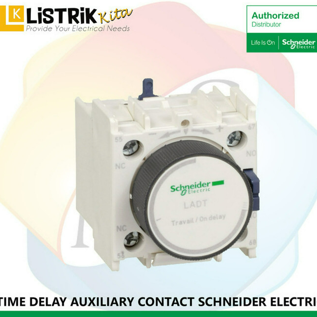 Jual TIME DELAY AUXILIARY CONTACT BLOCK TESYS D SCHNEIDER ELECTRIC 1NO ...