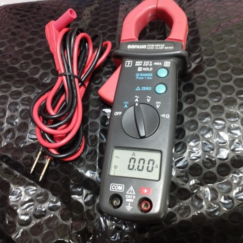 Jual Tang Sanwa tang amper DCM400AD AC/DC CLAMP METER DCM 400 AD ...